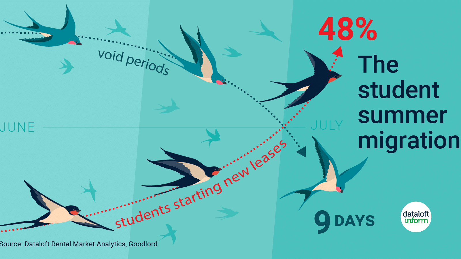 The student summer migration | Coapt
